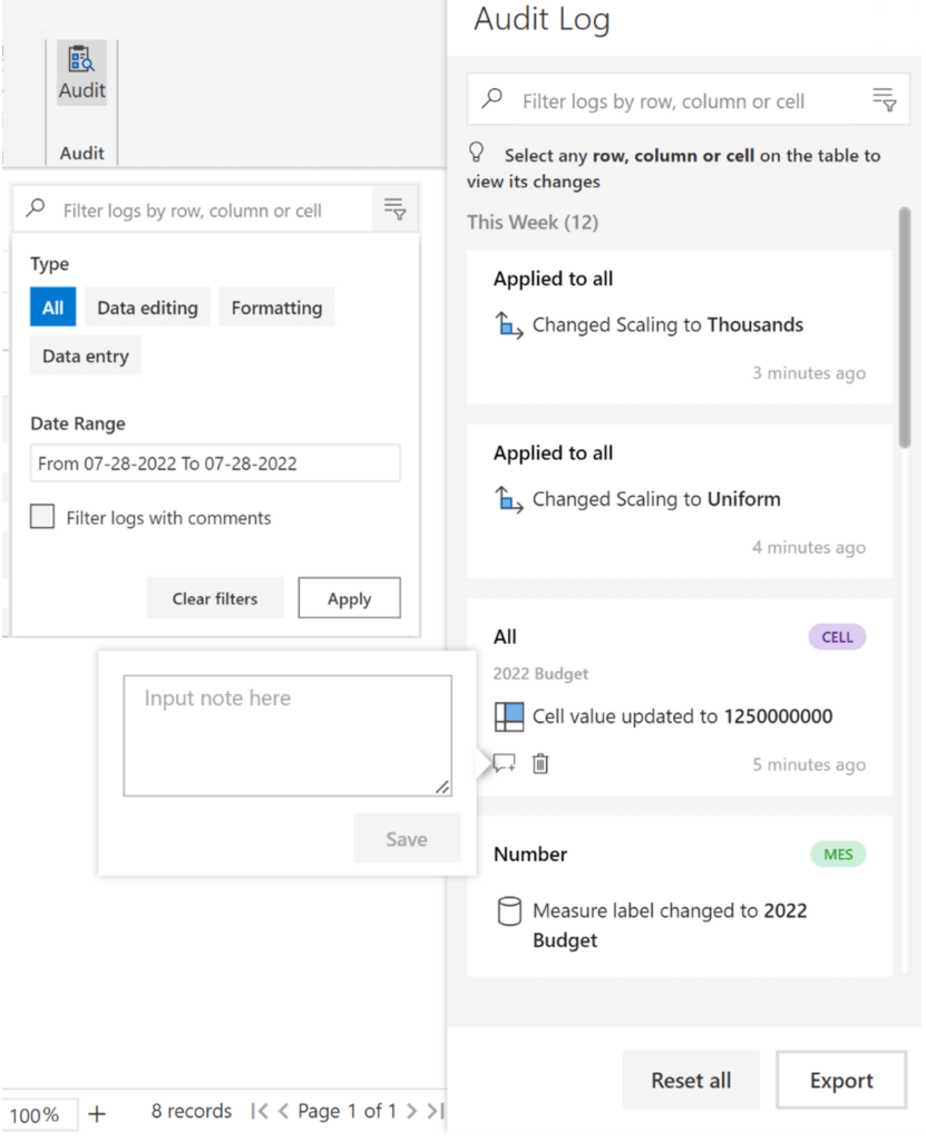 Writeback Matrix | Build writeback & planning applications