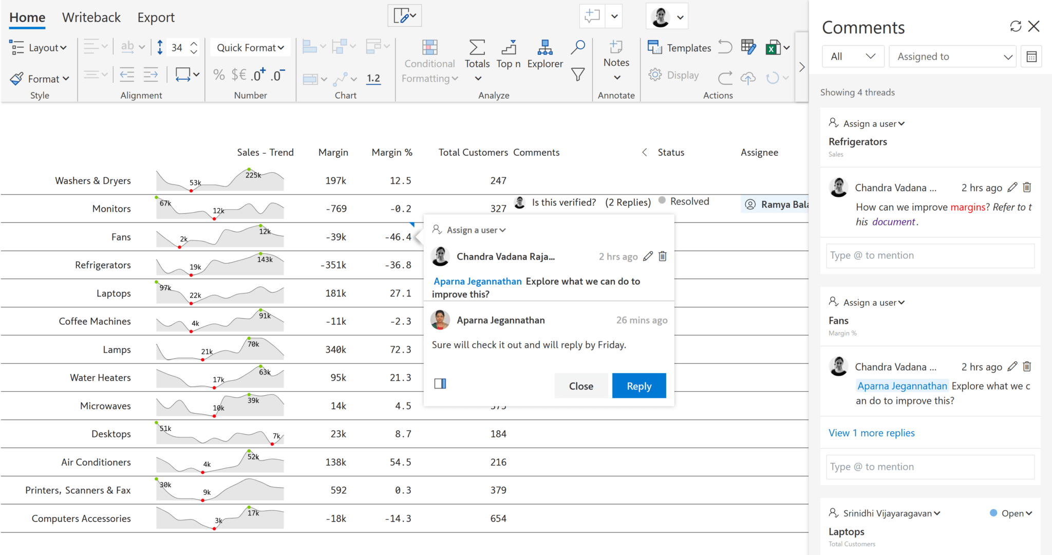 Commenting in Power BI | Inforiver