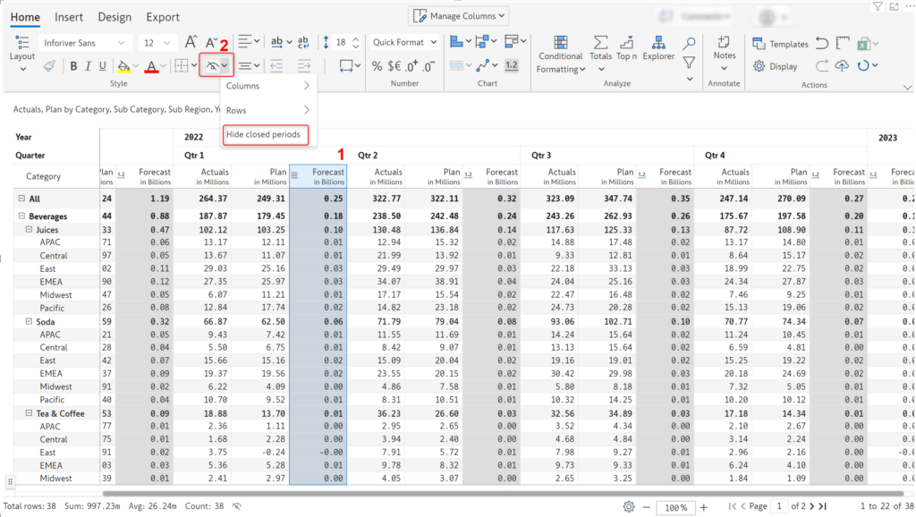 Inforiver Premium October 2023 Update – Version 2.5 - Inforiver