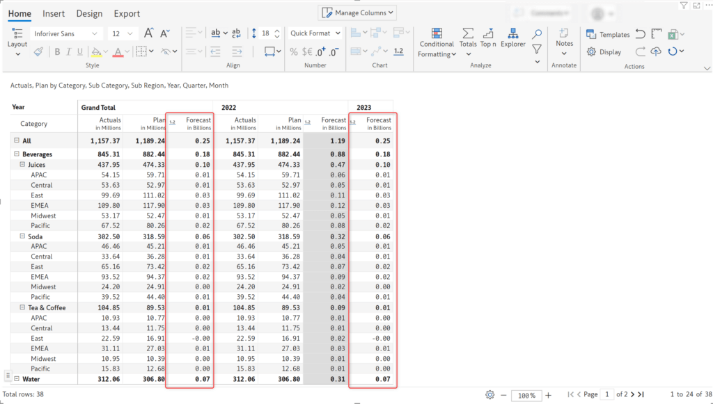Inforiver Premium October 2023 Update – Version 2.5 - Inforiver