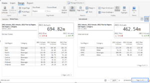 Building a comparison report in Power BI - Inforiver