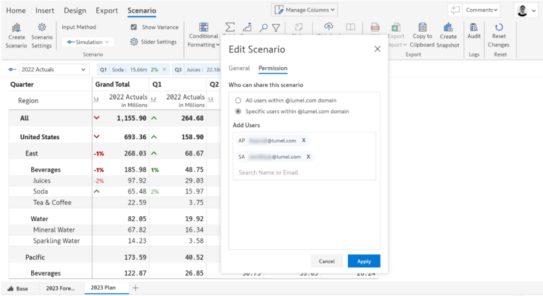 What-if simulations & scenarios in Power BI | Inforiver