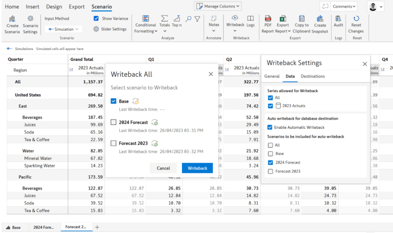 What-if simulations & scenarios in Power BI | Inforiver