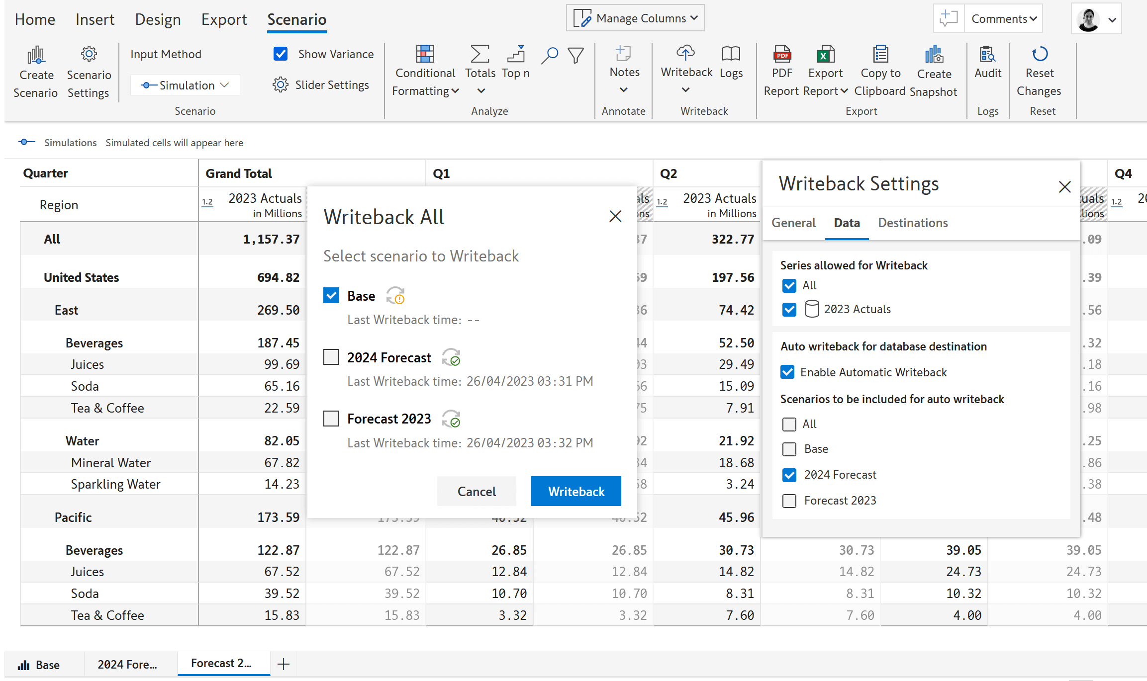 What-if simulations & scenarios in Power BI | Inforiver