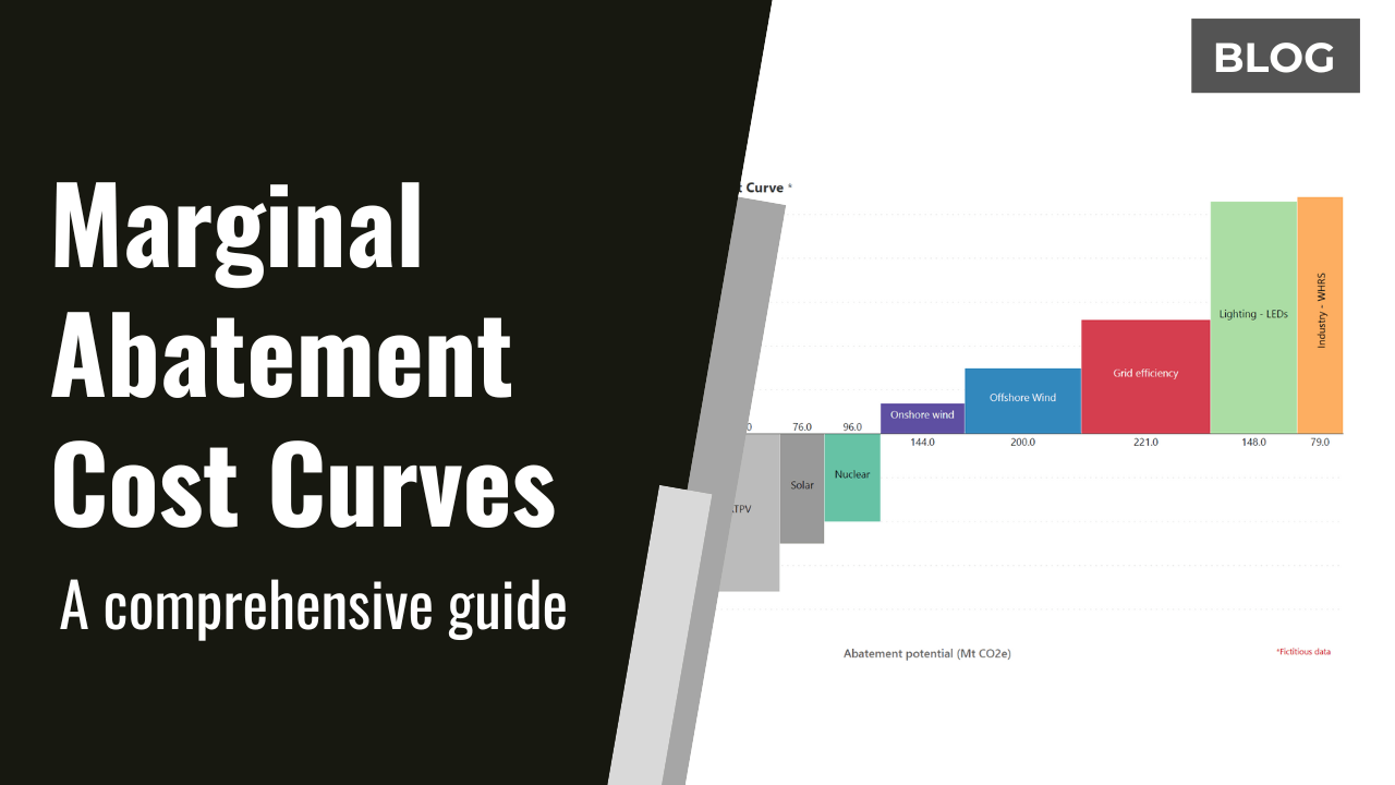 A Guide to Marginal Abatement Cost Curves
