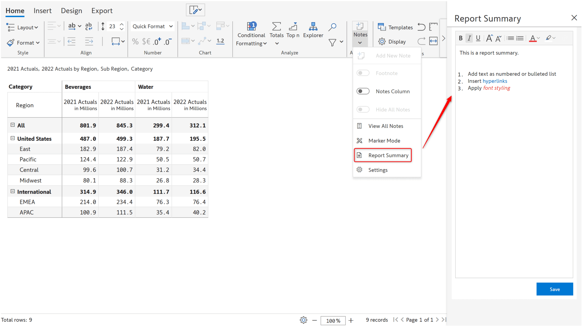 Commenting in Power BI | Inforiver