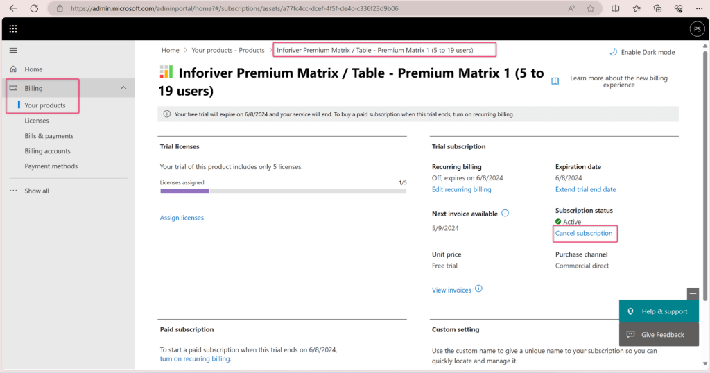 Upgrade Your Subscription for More User Licenses | Inforiver