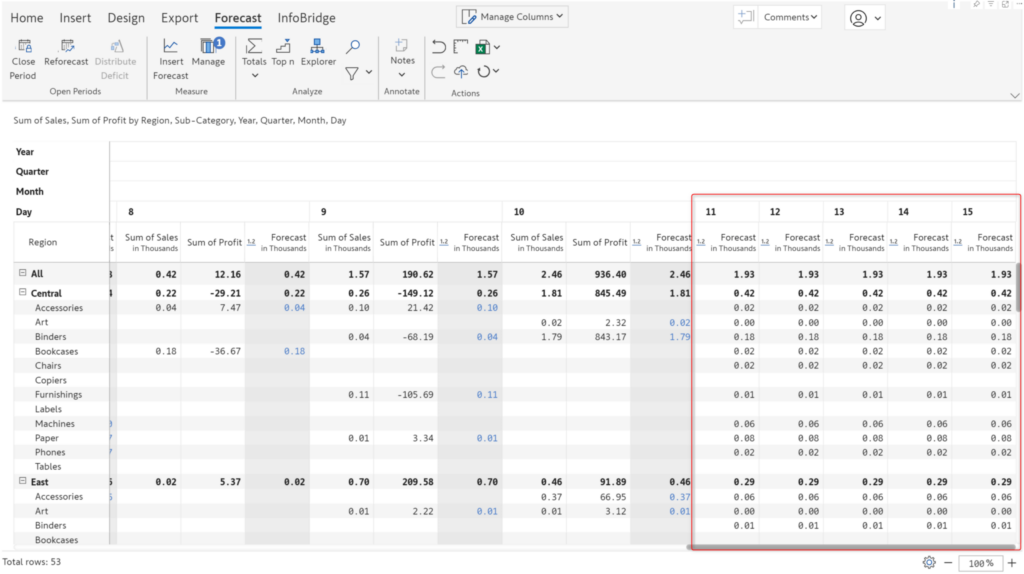 Better BI Reporting: New Inforiver Features Integrated from Writeback ...