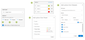 Enter data in Power BI tables | Inforiver