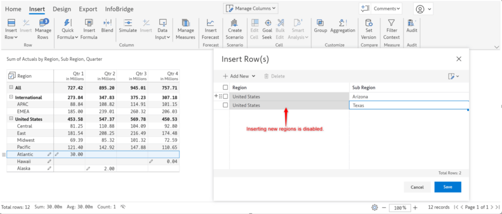 Better BI Reporting: New Inforiver Features Integrated from Writeback ...