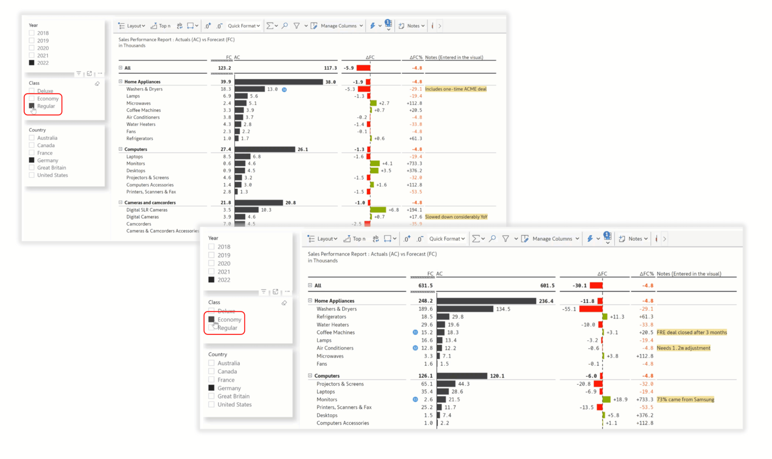 Commenting in Power BI | Inforiver
