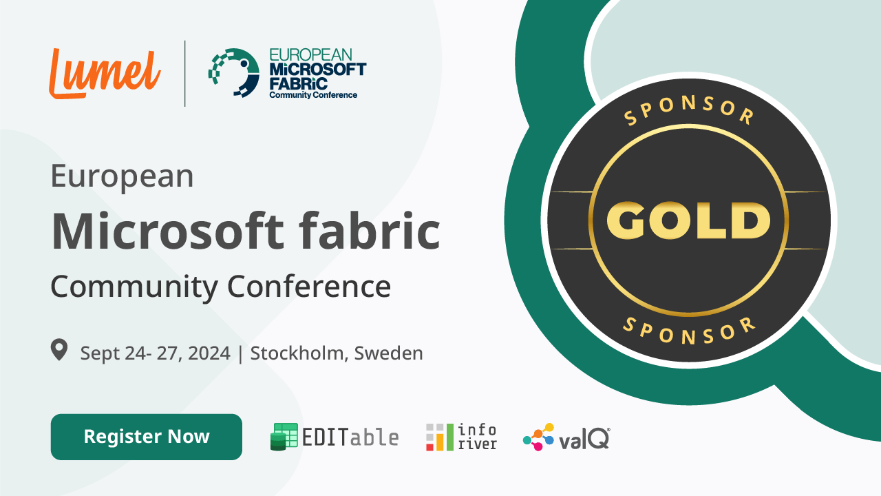 European Microsoft Fabric Community Conference 2024 - Inforiver