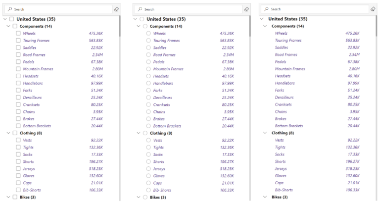 Advanced Hierarchy Filters in Power BI | Inforiver