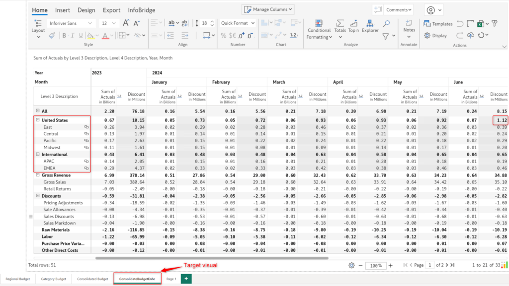 Inforiver Writeback Matrix June 2024 Update - Version 3.0