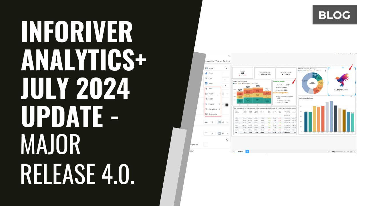 Inforiver Analytics+ July 2024 update - Major Release 4.0 - Inforiver