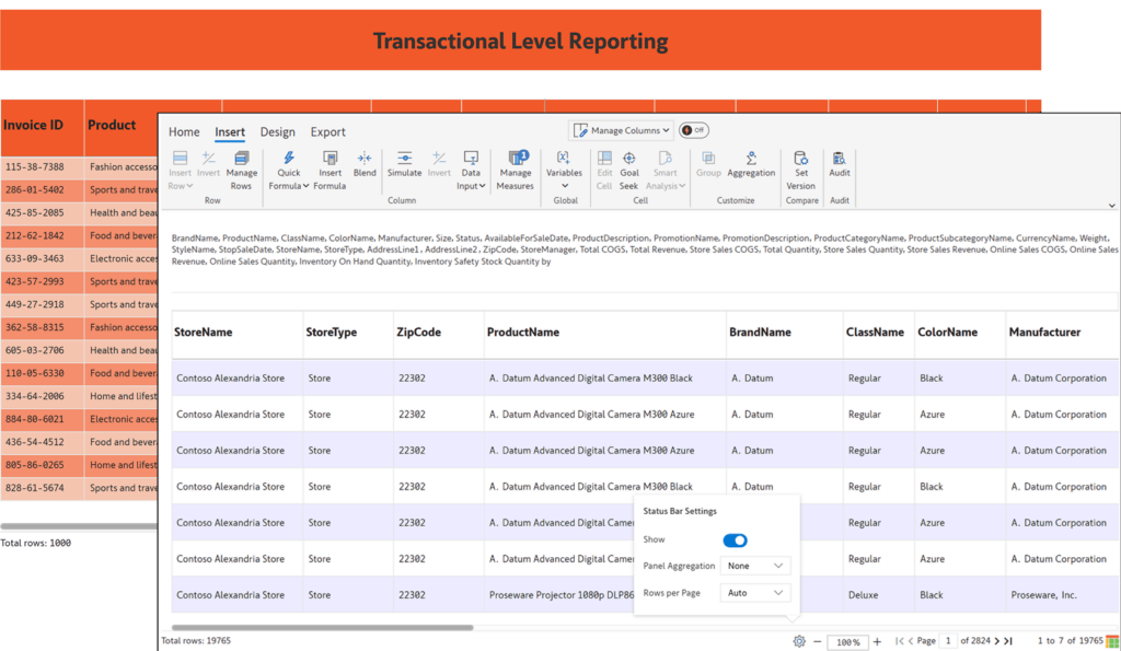 Inforiver BI Bundle: Reporting, Visualizations & Analytics