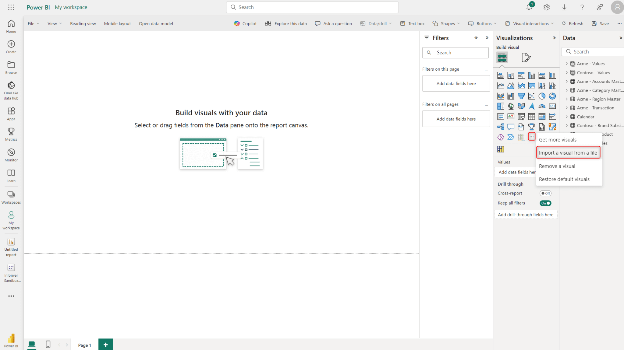 Microsoft Power BI Sandbox for Inforiver: A Guide - Inforiver