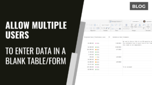 Enter data in Power BI tables | Inforiver