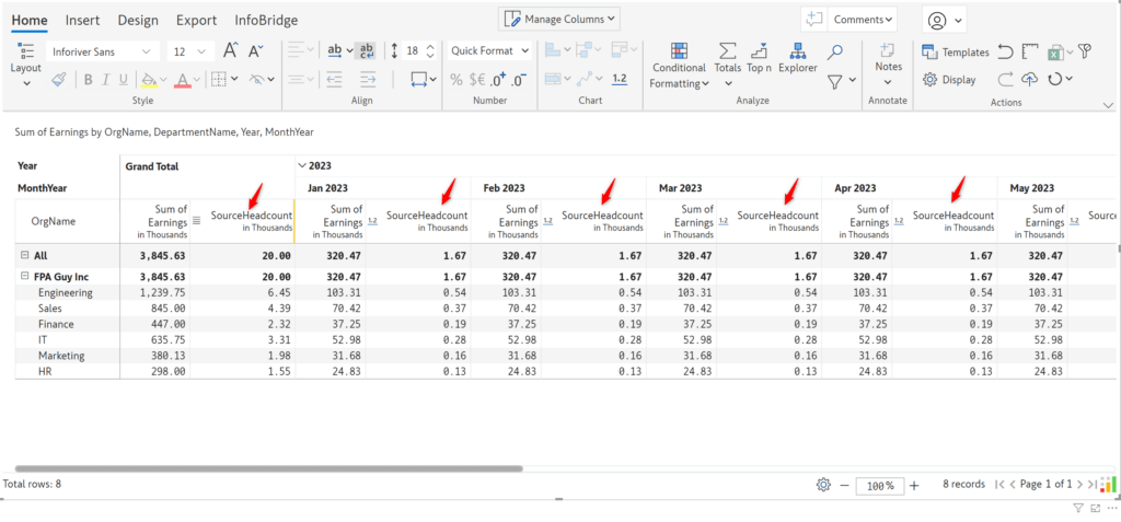 Inforiver Writeback Matrix June 2024 Update - Version 3.0