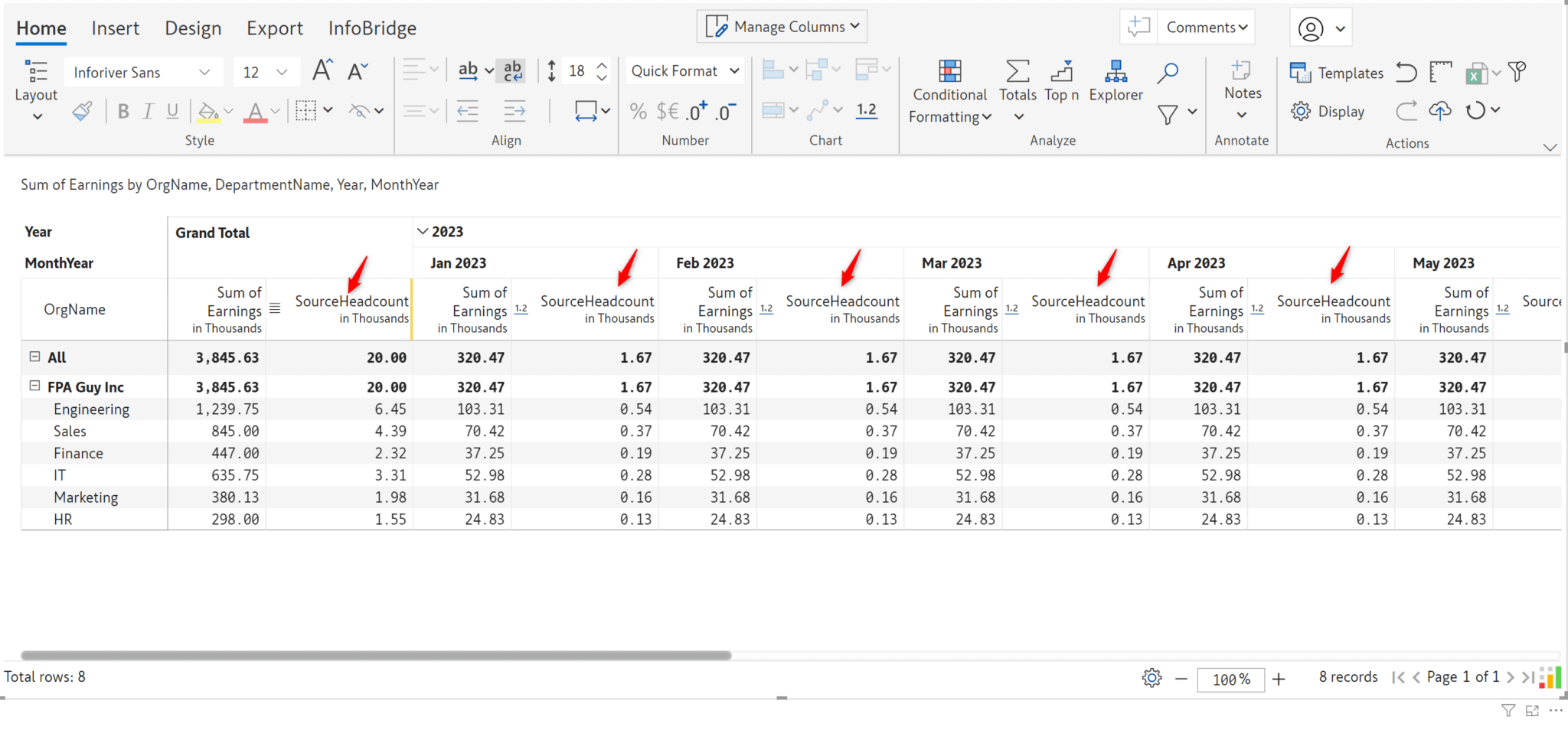 Inforiver Writeback Matrix June 2024 Update - Version 3.0