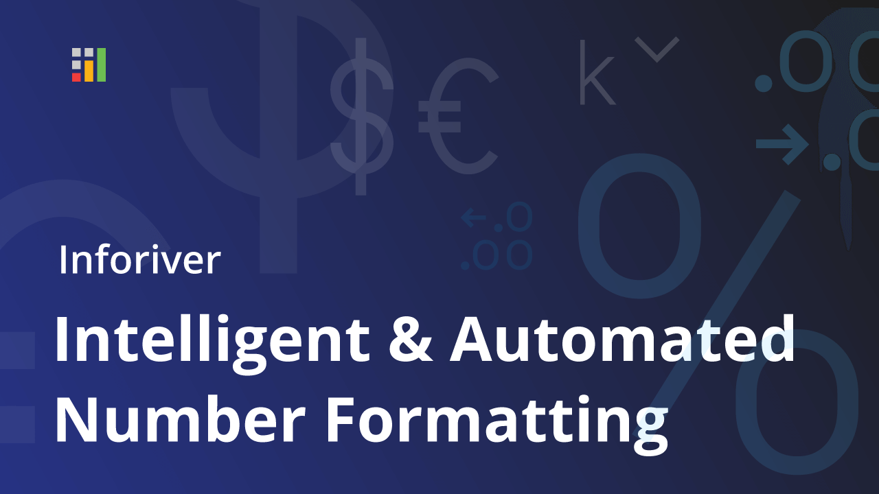 Intelligent & Automated Number Formatting - Inforiver