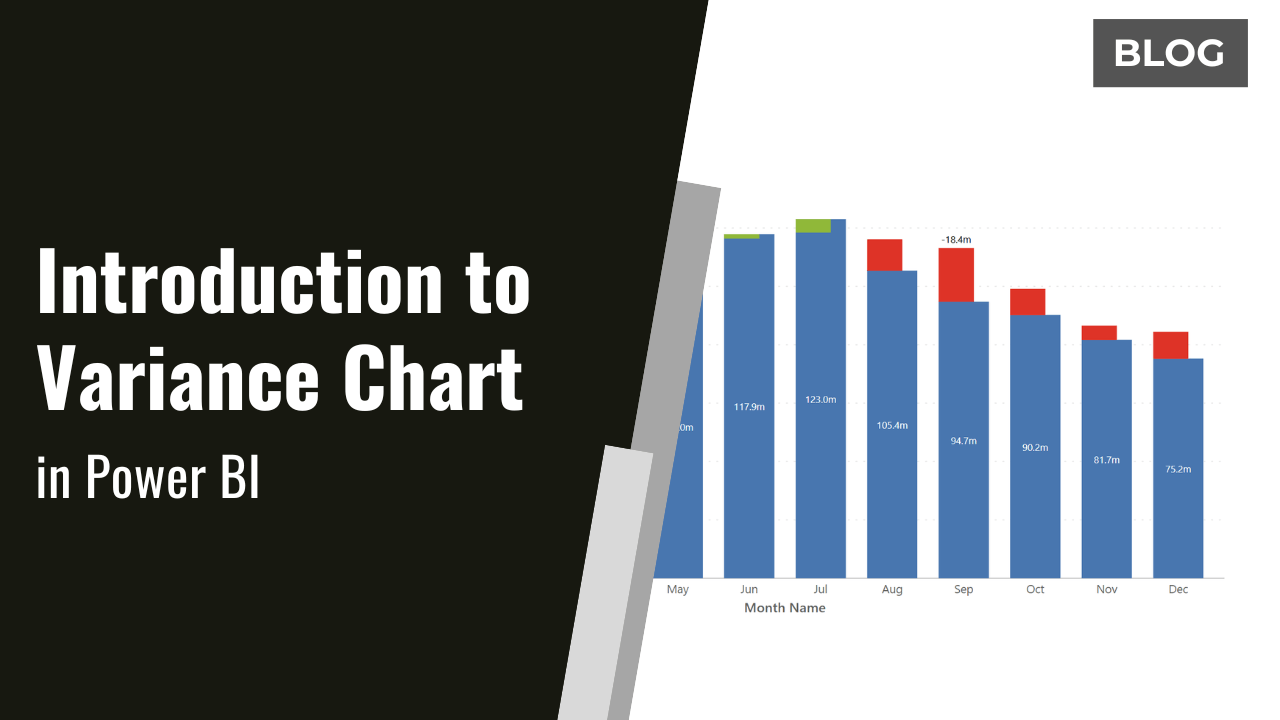 Variance chart in Power BI