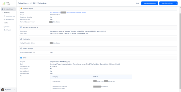 Scheduling Power BI Reports with Inforiver: A step-by-step tutorial ...