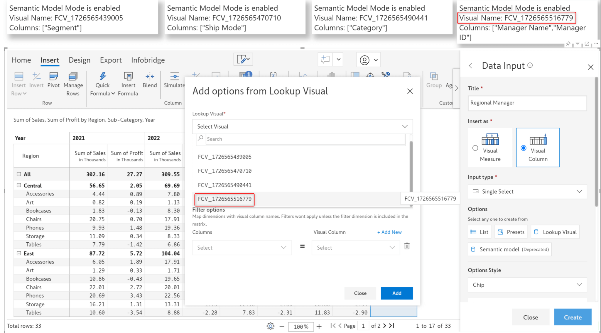 Simplified data cross-referencing with Inforiver lookup visuals for ...
