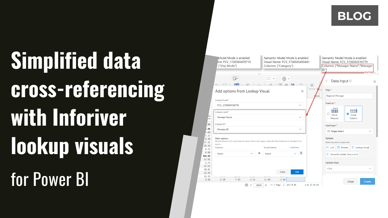 Simplified data cross-referencing with Inforiver lookup visuals for ...