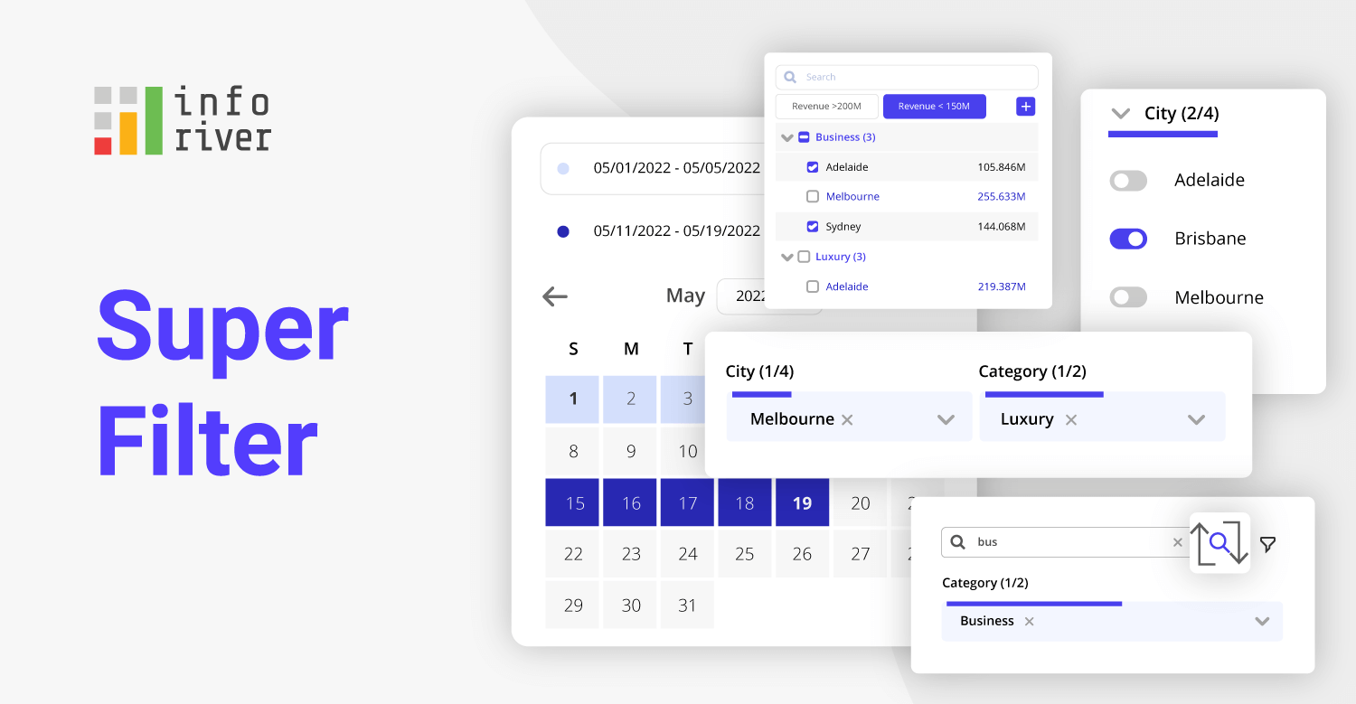 Inforiver Super Filter | All-in-One Slicer | Free for Power BI