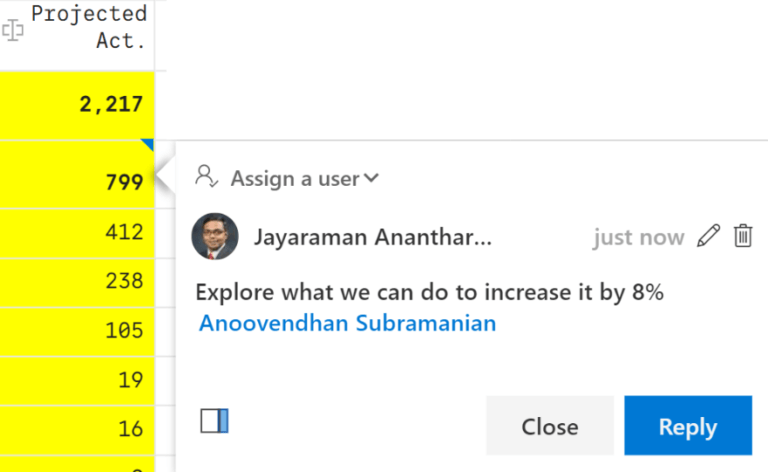 Data-Driven Comments & Conversations in Power BI - Inforiver