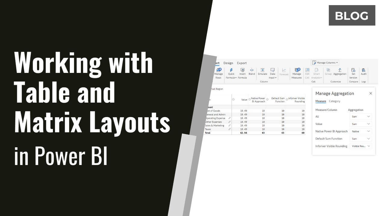 Table Matrix Layout In Power Bi Enhanced Data Analysis